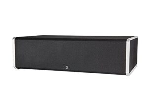 definitive technology cs-9060 center channel speaker | built-in 8" 150-watt powered subwoofer for home theater | high performance | premium sound quality | single, black, model number: keba-a