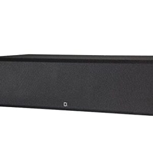 Definitive Technology CS-9060 Center Channel Speaker | Built-in 8" 150-Watt Powered Subwoofer for Home Theater | High Performance | Premium Sound Quality | Single, Black, Model Number: KEBA-A