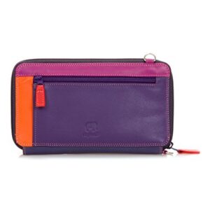 mywalit Multi-Color Purse With Shoulder Strap | 16 Cards, Phone & Coin Pockets