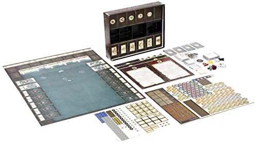 SeaFall Board Game - Legacy Game of Exploration and Adventure! Strategy Game for Kids & Adults, Ages 14+, 3-5 Players, 90-120 Min Playtime, Made by Plaid Hat Games