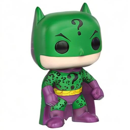 Funko POP Heroes Villains as Batman Riddler Action Figure