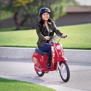 Razor Pocket Mod Bellezza - 36V Euro-Style Electric Scooter for Ages 14 and Up, Up to 70 min Ride Time, 16" Air-Filled Tires