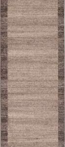 Unique Loom Del Mar Collection Area Rug - Abigail (2' 7" x 10' Runner, Light Brown/ Beige)