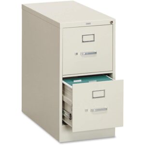 hon 310 series vertical 2 drawer letter file cabinet in putty