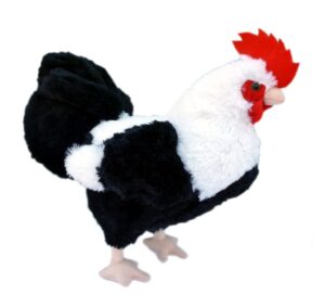 adore 14" standing victor the rooster chicken plush stuffed animal toy