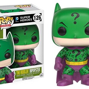 Funko POP Heroes Villains as Batman Riddler Action Figure