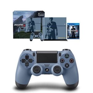 playstation 4 500gb console - uncharted 4 limited edition bundle with dualshock 4 controller