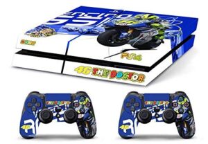 skin ps4 old - valentino rossi - limited edition decal cover adesiva playstation 4 slim sony bundle