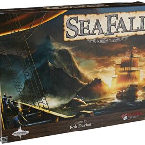 SeaFall Board Game - Legacy Game of Exploration and Adventure! Strategy Game for Kids & Adults, Ages 14+, 3-5 Players, 90-120 Min Playtime, Made by Plaid Hat Games