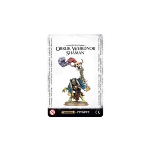 games workshop 99070209005 "ironjawz orruk weirdnob shaman miniature game,black,5.4 x 3.3 x 1.3 cm; 10 grams