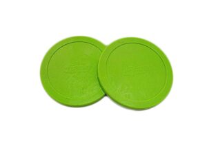 3-1/4" dynamo fluorescent air hockey puck set