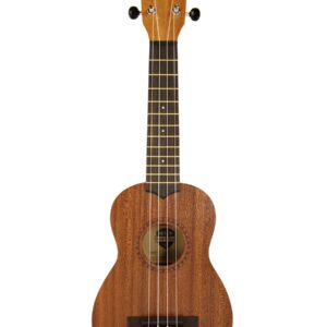 Official Kala Learn to Play Ukulele Soprano Starter Kit, Satin Mahogany – Includes online lessons, tuner app, and booklet (KALA-LTP-S)