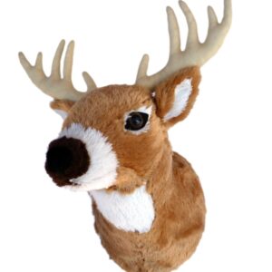 ADORE 13" Boone the Whitetail Deer Plush Stuffed Animal Walltoy Wall Mount