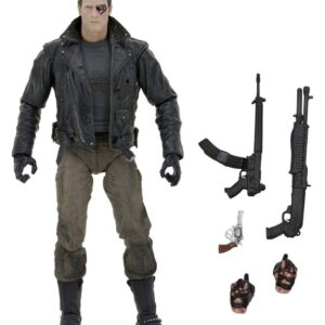 NECA Terminator Ultimate Police Station Assault T-800 7" Scale Action Figure for 204 months to 999 months