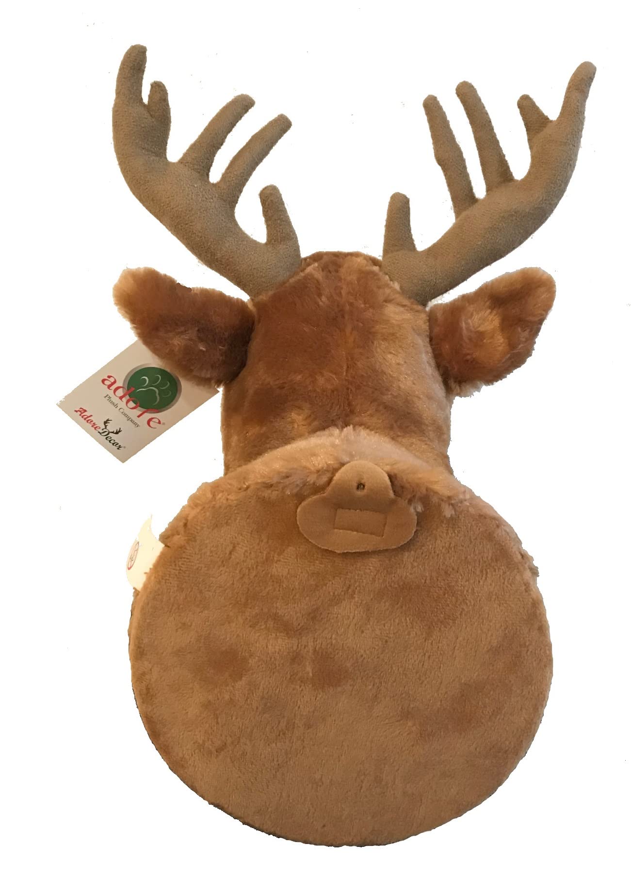 ADORE 13" Boone the Whitetail Deer Plush Stuffed Animal Walltoy Wall Mount