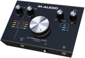 m audio m track 2x2 | 2 in / 2 out 24/192 usb audio interface