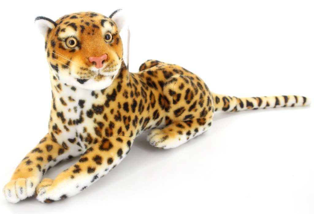 JESONN Stuffed Animals Toys Cheetah Spotted Leopard Plush (13.5 Inches)