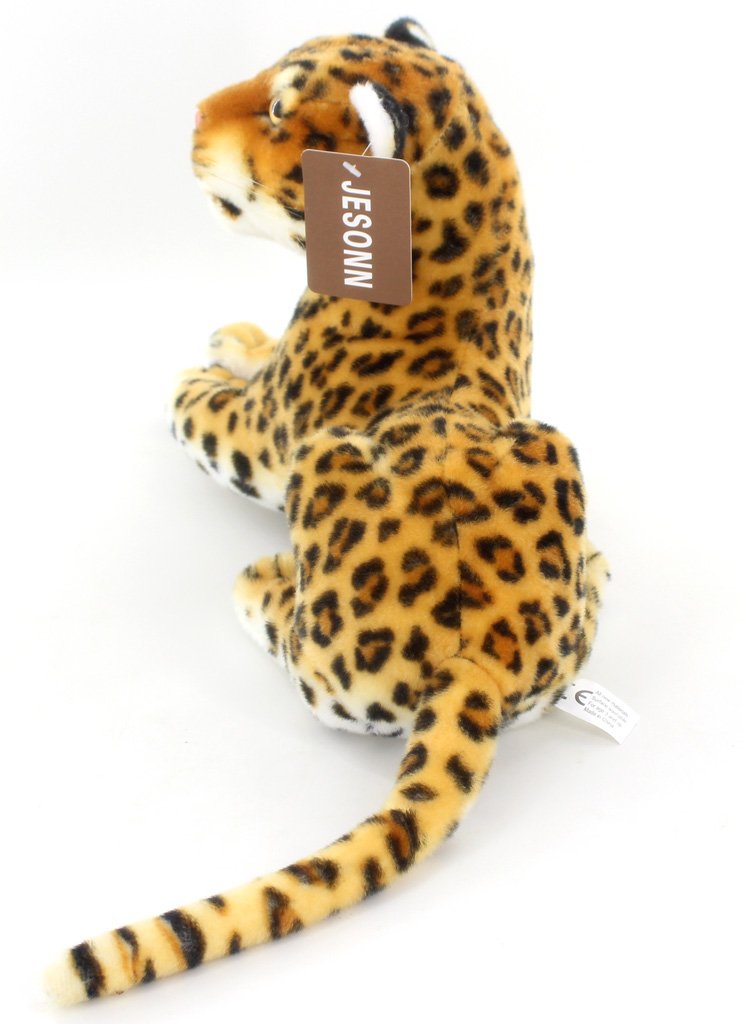 JESONN Stuffed Animals Toys Cheetah Spotted Leopard Plush (13.5 Inches)