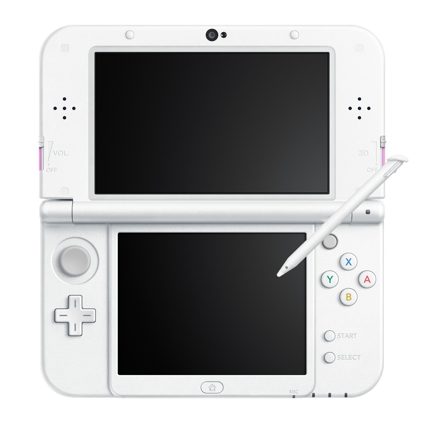 New Nintendo 3DS LL Pink × White (Japanese Imported Version - only plays Japanese version games) [Japan Import][Region Locked / Not Compatible with North American Nintendo 3ds] [Japan] [Nintendo 3ds]