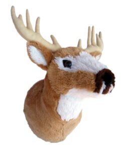 adore 13" mr. yosemite the deer plush stuffed animal walltoy wall mount