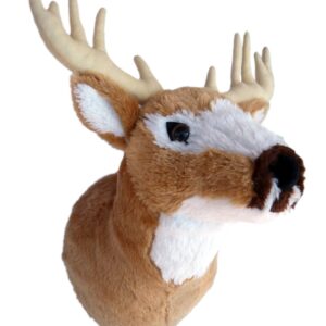 Adore 13" Mr. Yosemite The Deer Plush Stuffed Animal Walltoy Wall Mount