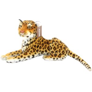 jesonn stuffed animals toys cheetah spotted leopard plush (13.5 inches)