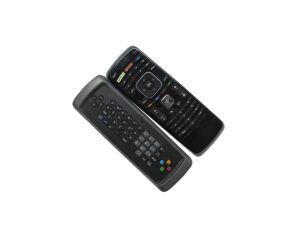 hcdz replacement remote control with keyboard for vizio m420nv m421nv lcd led plasma hdtv tv