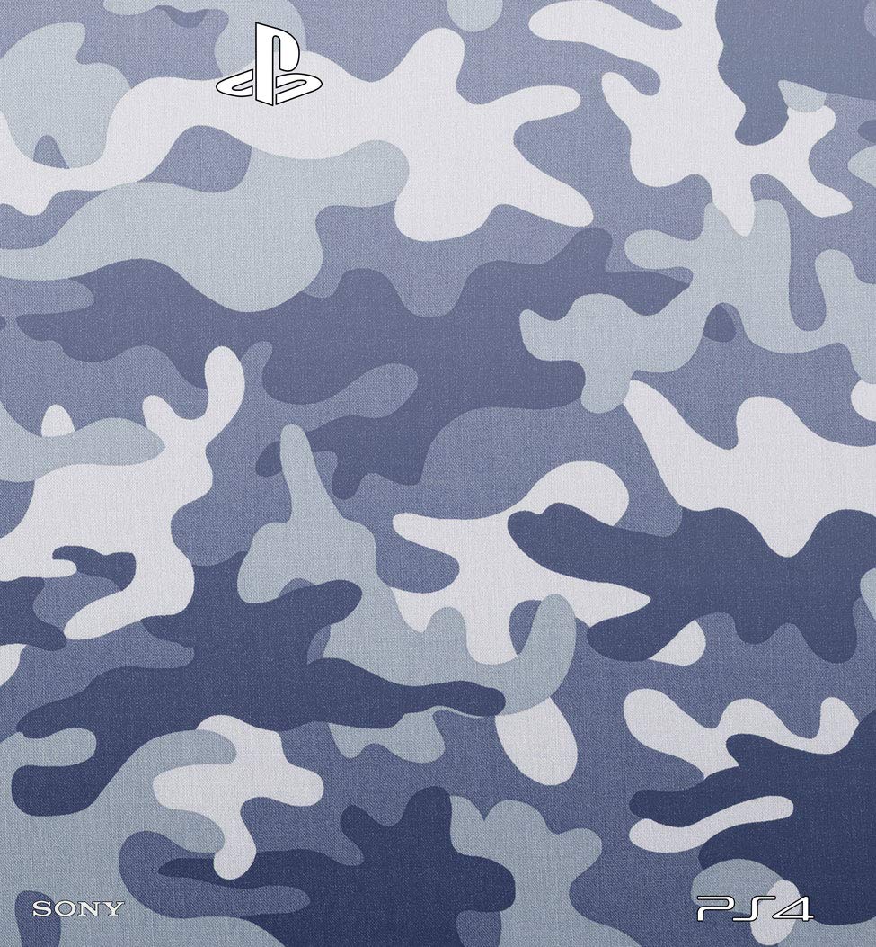 Skin Ps4 Old - CAMOUFLAGE ARTICK - limited edition DECAL COVER ADESIVA Playstation 4 Slim SONY BUNDLE