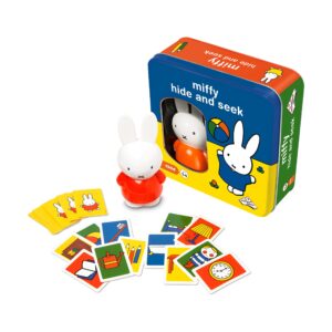 miffy - hide and seek game - includes hint cards and doll with sound