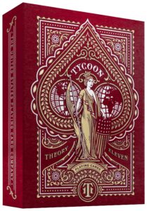 tycoon playing cards (red)