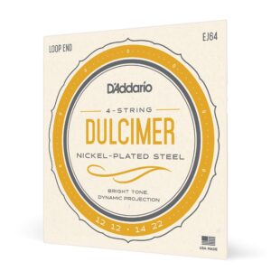 d'addario ej64 4-string dulcimer strings