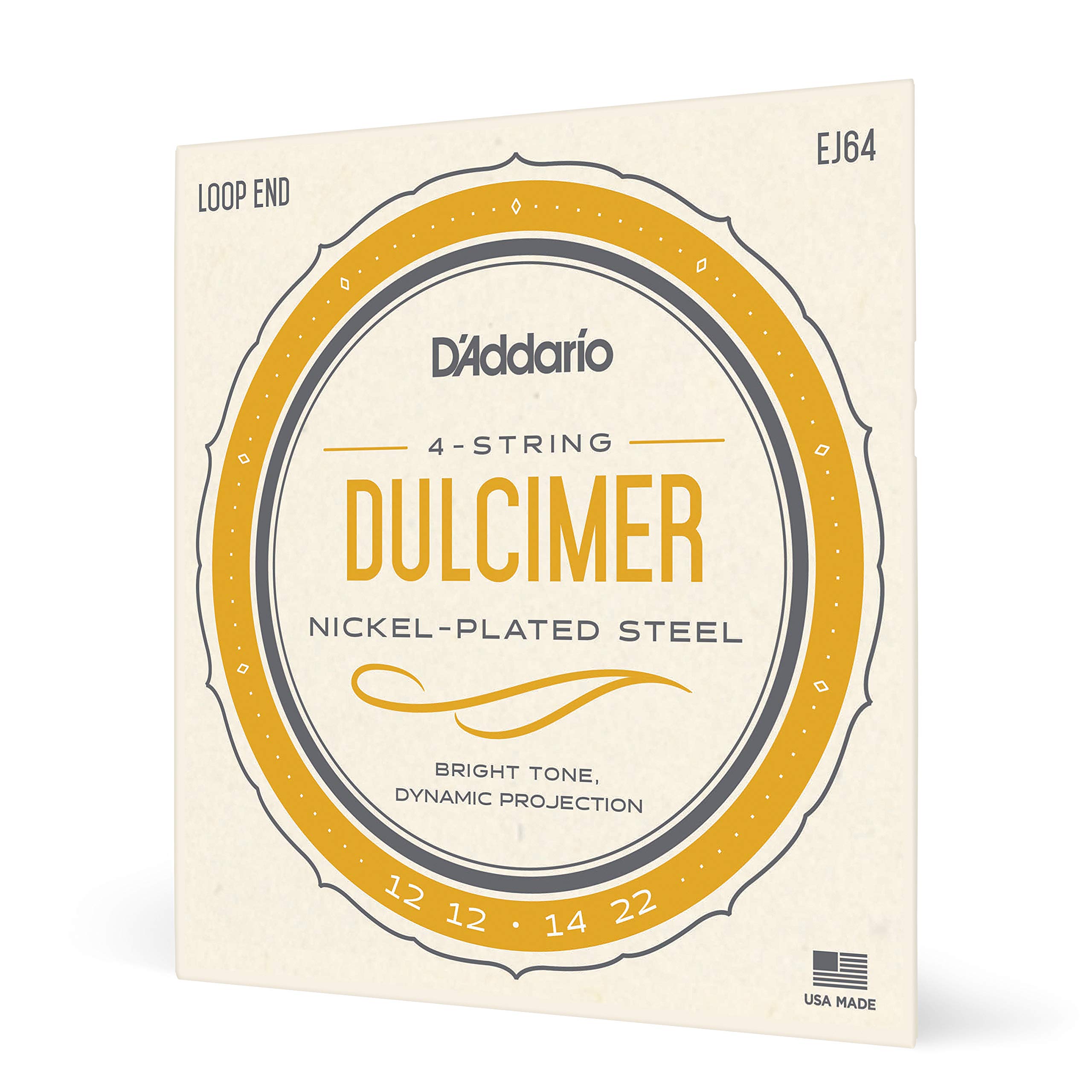 D'Addario EJ64 4-String Dulcimer Strings