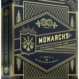 Monarch Playing Cards by theory11 , Blue, 3.5 x 2.5-Inch