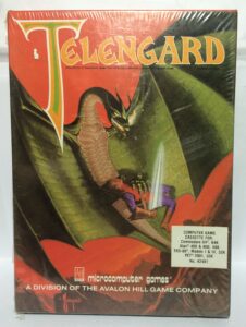 telengard by avalon hill for commodore 64 atari 400/800 trs-80 pet 2001 cassette