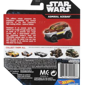 Hot Wheels Star Wars Admiral Ackbar Vehicle