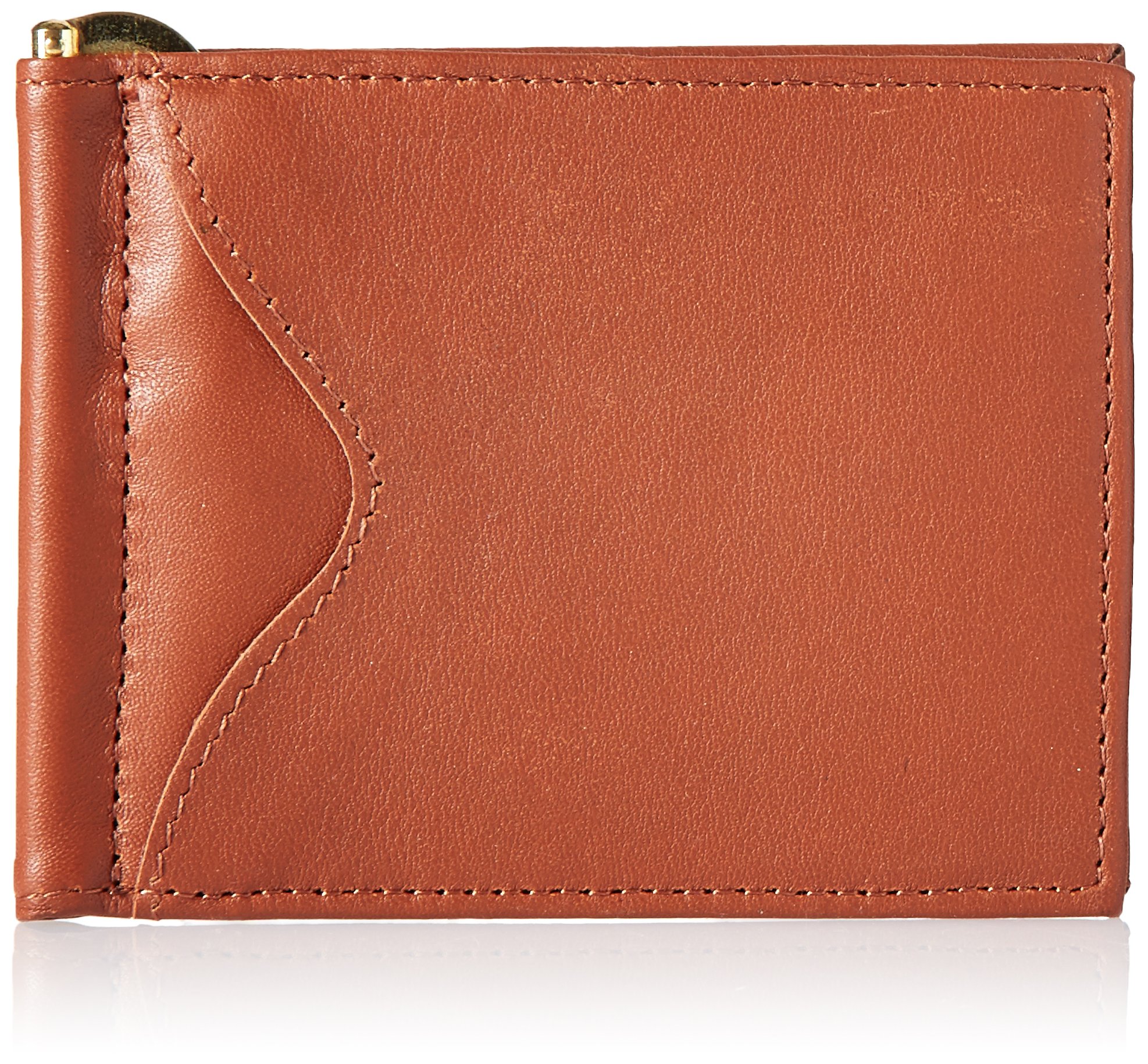 Royce Leather RFID Blocking Money Clip Credit Card Wallet in Leather, Tan, One Size