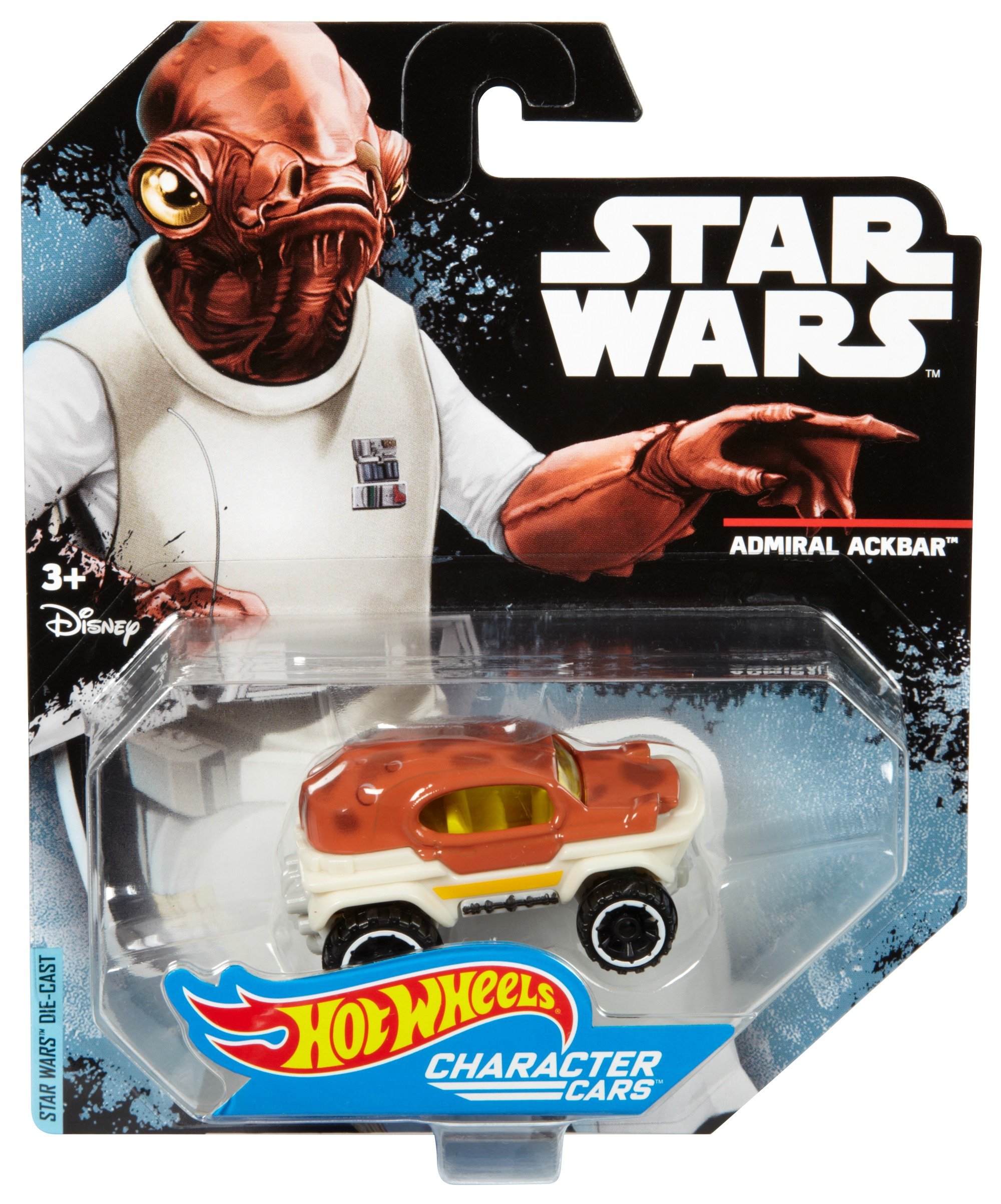 Hot Wheels Star Wars Admiral Ackbar Vehicle