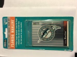 1997 world champion florida marlins collectors choice team set