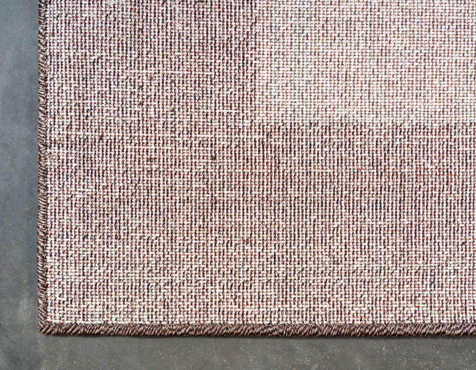 Unique Loom Del Mar Collection Area Rug - Abigail (2' 7" x 10' Runner, Light Brown/ Beige)