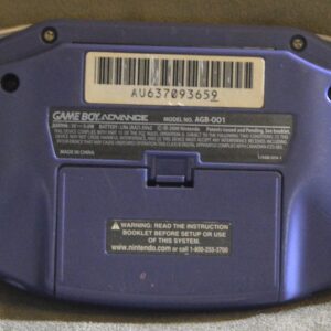 Game Boy Advance Console in Purple