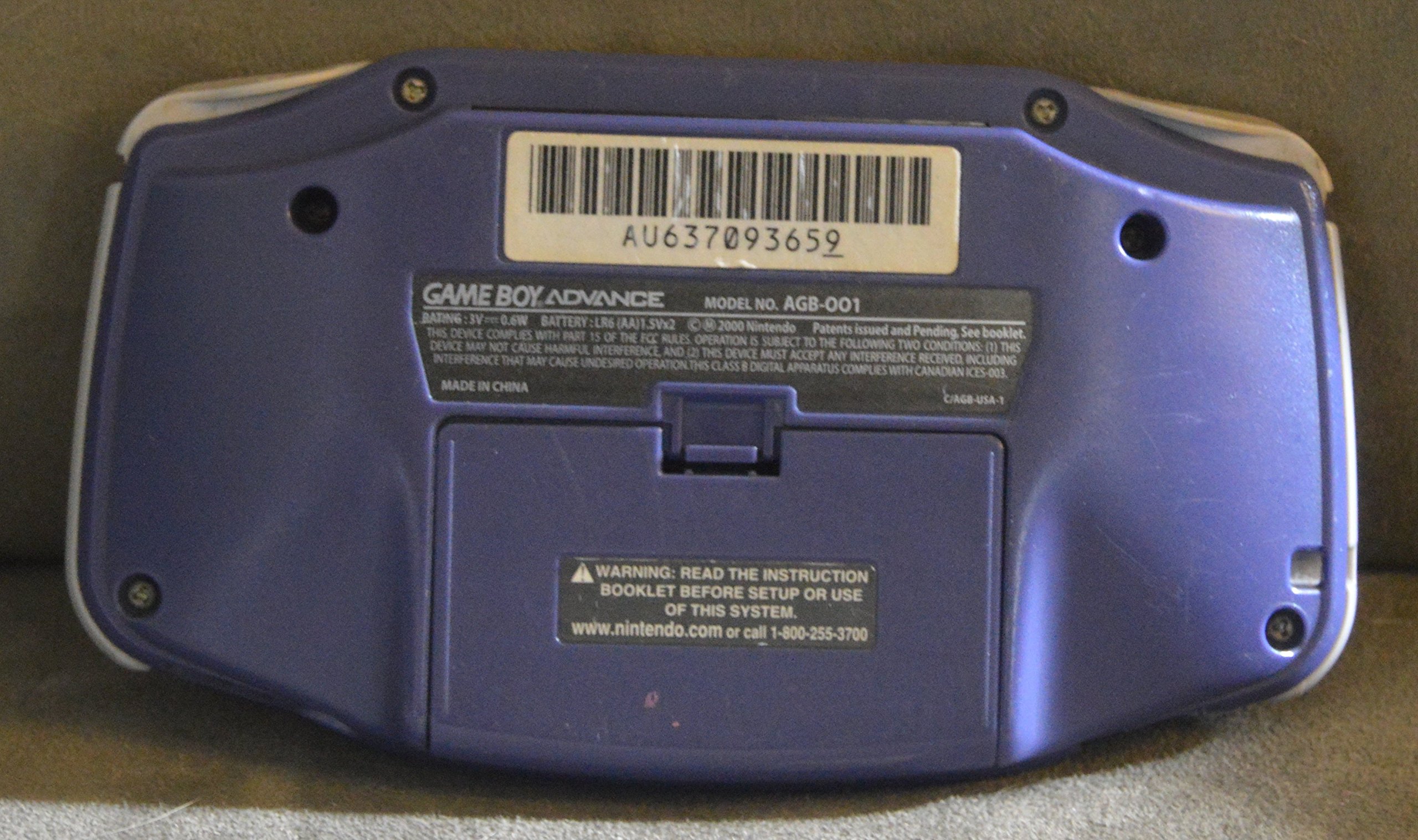 Game Boy Advance Console in Purple