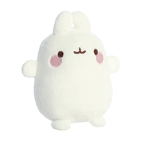 Aurora® Playful Molang Molang Stuffed Animal - Adorable Characters - Playful Fun - White 5 Inches