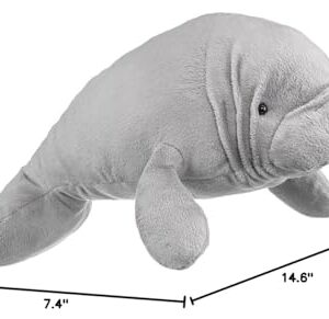 Wildlife Artists Manatee Plush Toy 16" L