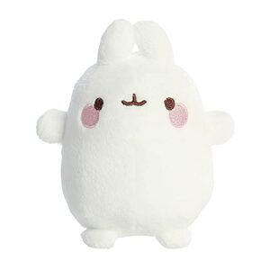 aurora® playful molang molang stuffed animal - adorable characters - playful fun - white 5 inches