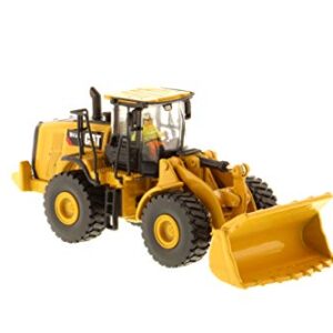 Diecast Masters 1:87 Caterpillar 972M Wheel Loader with Log Fork – HO Series 85950