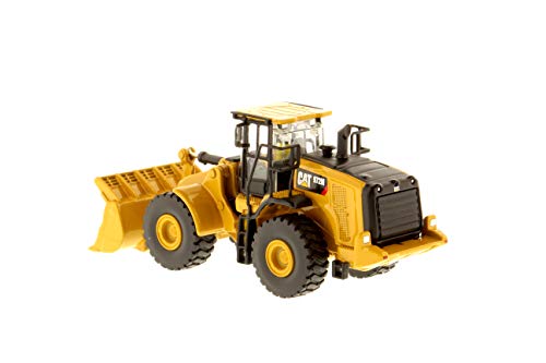 Diecast Masters 1:87 Caterpillar 972M Wheel Loader with Log Fork – HO Series 85950