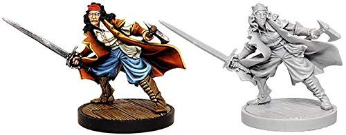 Gale Force Nine Dungeons & Dragons - "Curse of Strahd" Ezmerelda D'Avenir & Rudolph Van Richten (2 figs), Multicolor