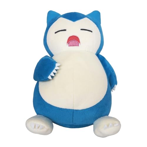 Sanei Pokemon All Star Collection Snorlax Stuffed Plush Toy, 8"