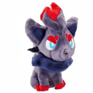 Sanei Pokemon All Star Collection Zorua Stuffed Plush Toy, 7"