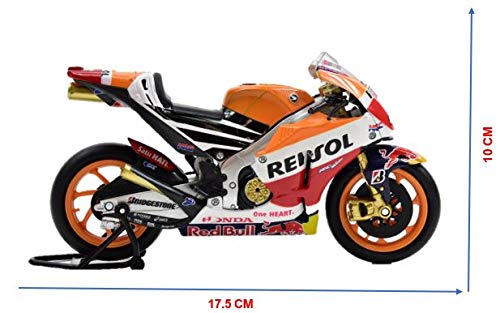 New Ray Honda RC213V Motorcycle #93 Marc Marquez Repsol Honda Team MotoGP (2015) 1/12 Diecast Model